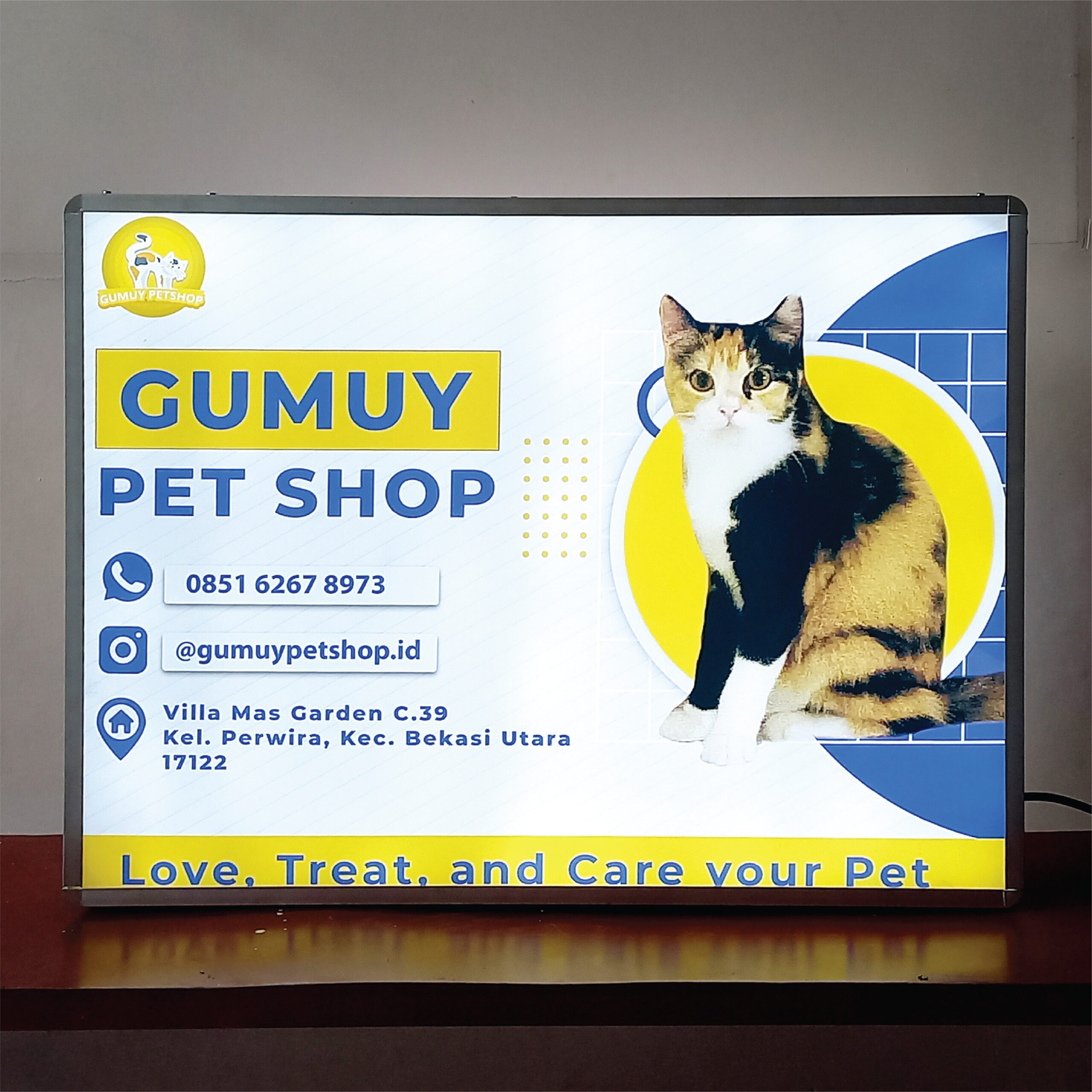 Buat Neon Box Custom, Diskon Maksimal, Garansi 1 Tahun